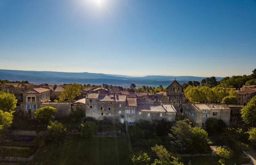 Ailhon & Vinezac, villages du sud - en Ardèche